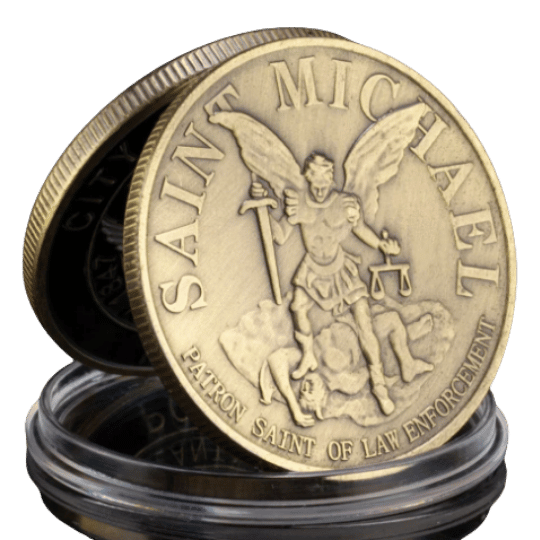 St Michael Coin Of Protection (Gift Bundle) – Prayer-Blessing