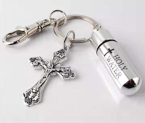 Holy Water Keychain x 1 – Prayer-Blessing
